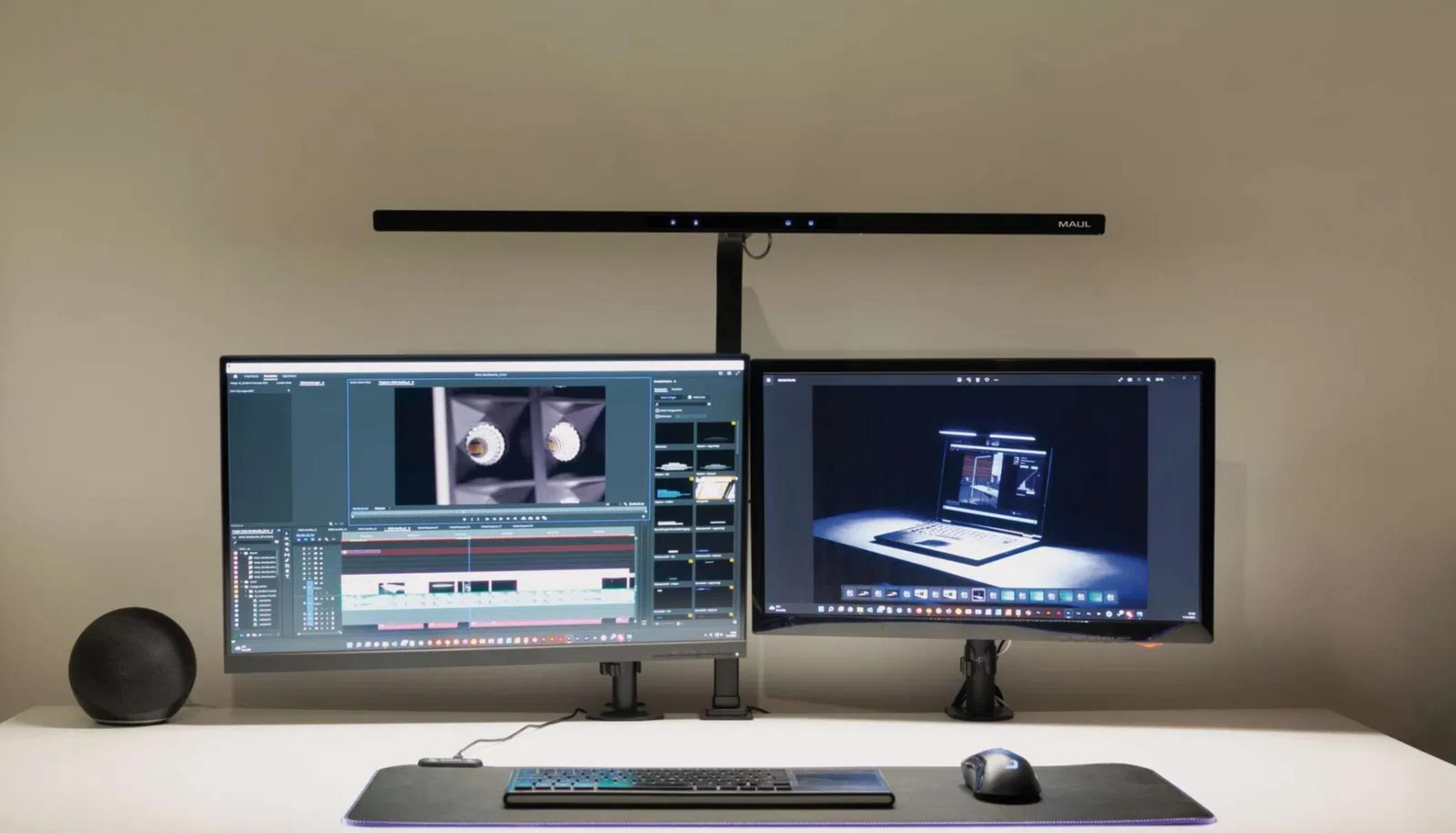 Buy MAULgate LED Monitor Lamp w/ Desk Clamp (8189890)