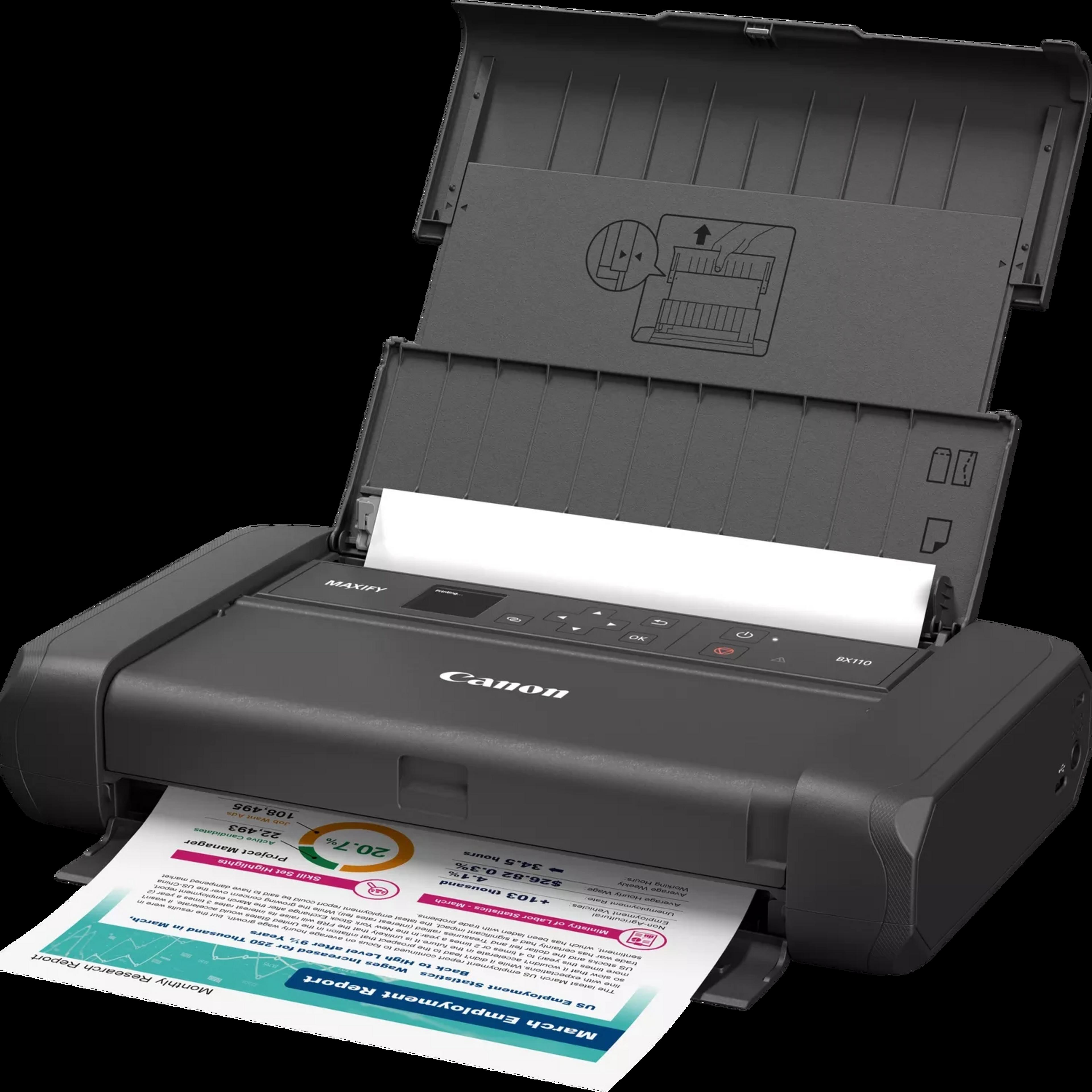 Buy Canon MAXIFY BX110 Mob. Printer+Battery (7069C026)