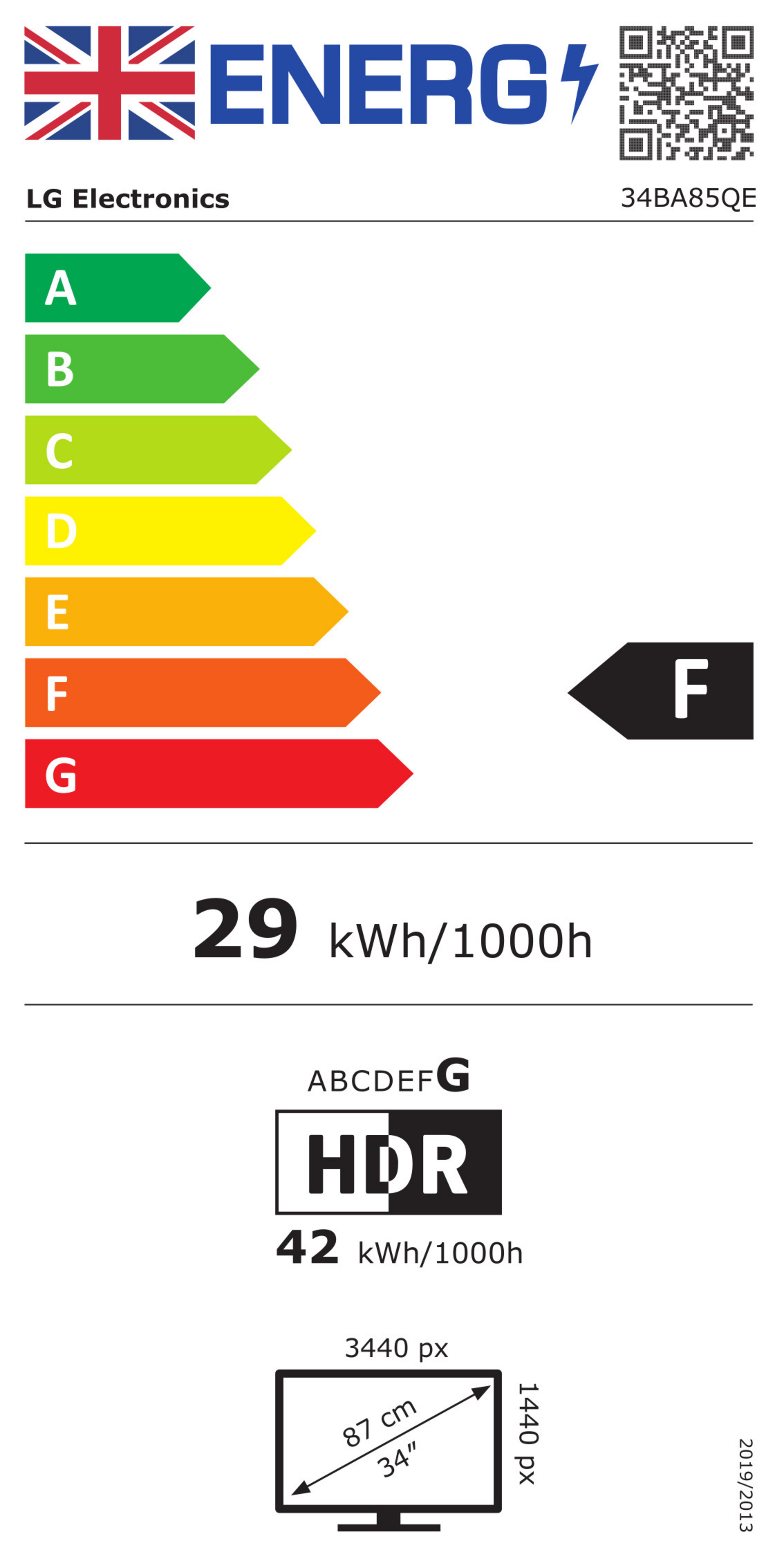 Buy LG 34BA85QE-B Curved Monitor (34BA85QE-B.AEK)