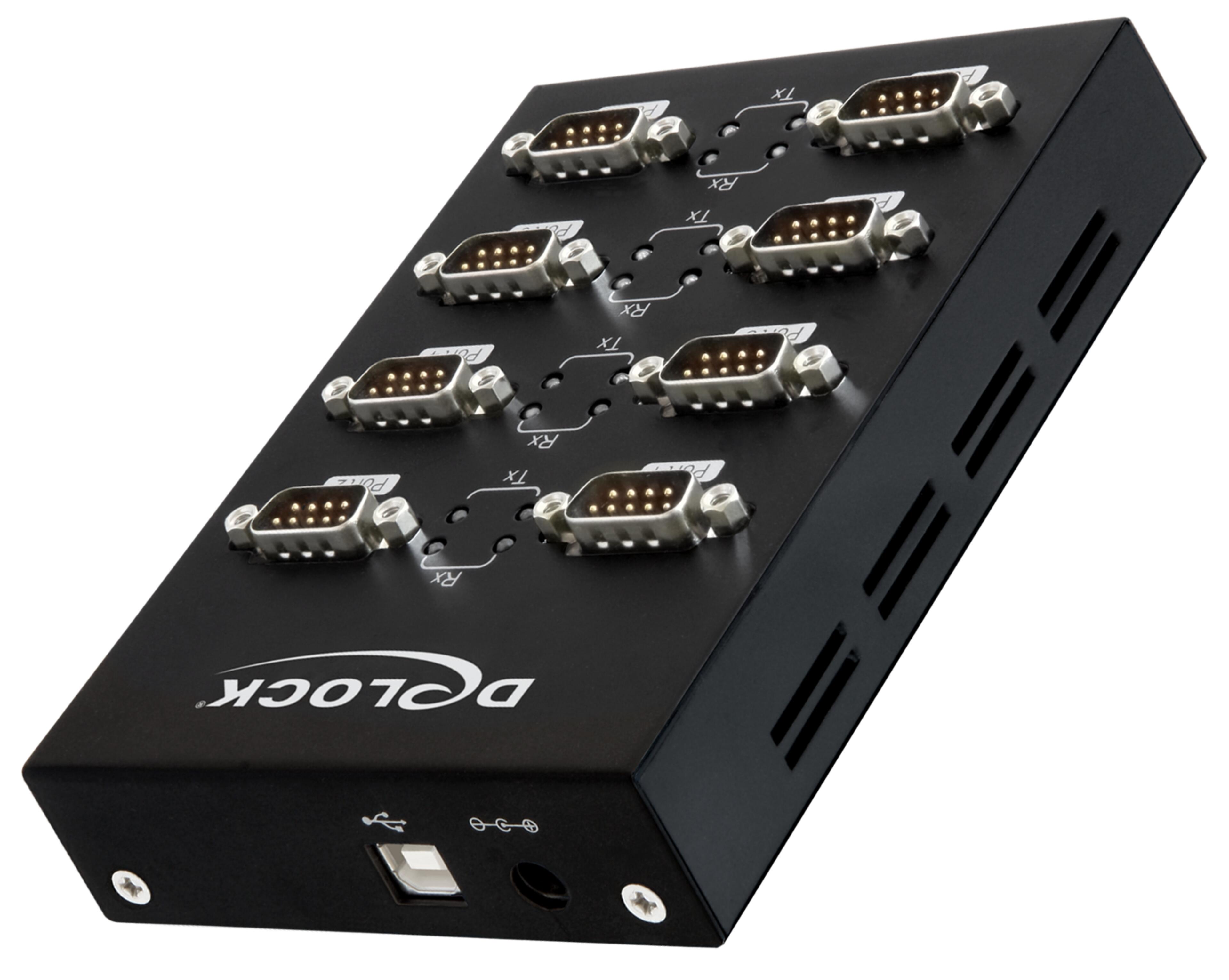 Buy Adapter 8x DB9/m (RS232) - USB-B/f (61860)