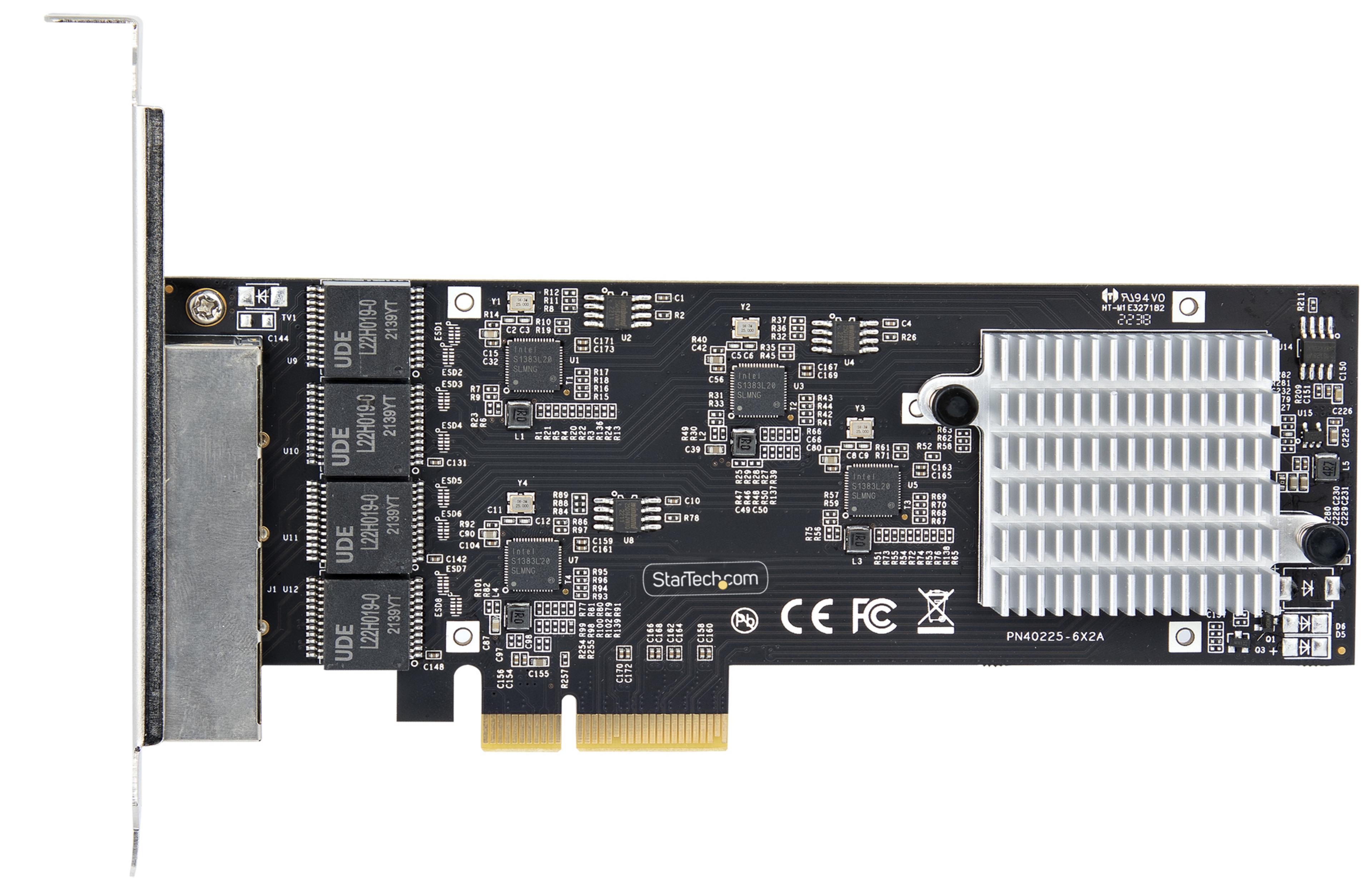 Buy StarTech 4-P 2.5Gb PCIe Network Card (PR42GI-NETWORK-CARD)