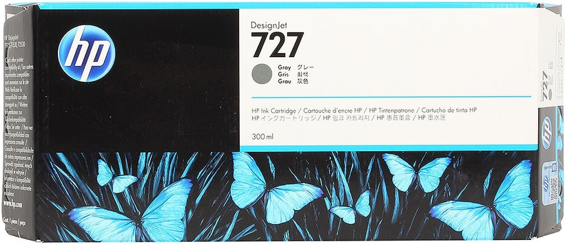 Buy HP 727 Ink 300ml Grey (F9J80A)