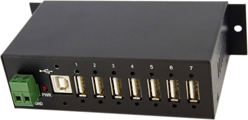 Buy StarTech USB Hub 2.0 7-port Industrial (ST7200USBM)