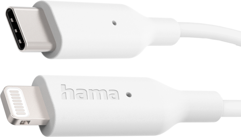 Buy Hama USB-C - Lightning Cable 1m (00201598)