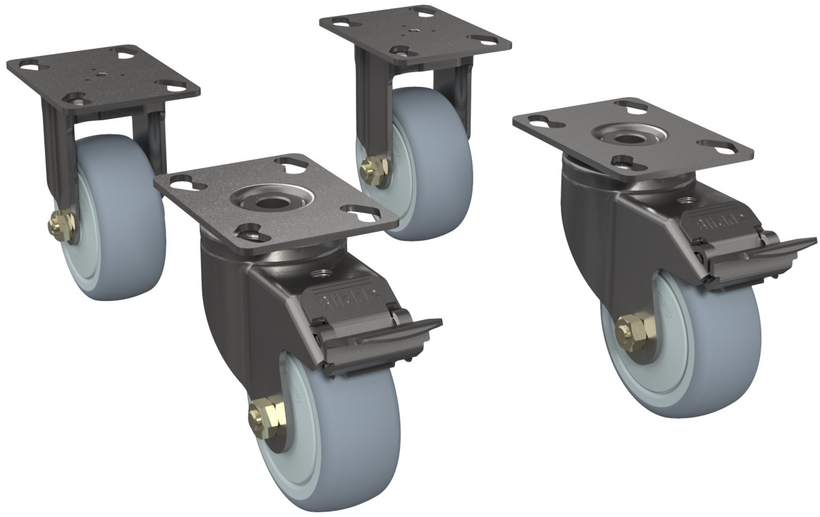 Buy Zebra Castors for Cabinet 4-pack (CS-RAC-WHEEL)