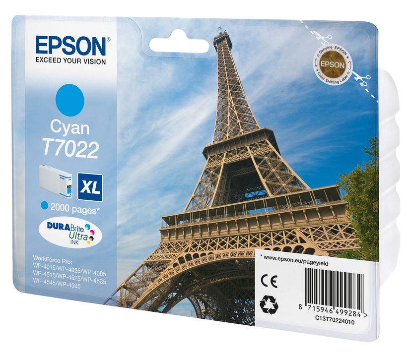 Epson T7022 XL Tinte cyan (C13T70224010) kaufen