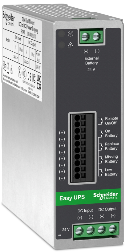 Comprar UPS APC 480VA Easy Ind. 24V CC (BVS480XDPDR)
