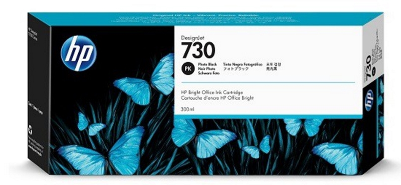 Buy HP 730 Ink 300ml Black (P2V73A)