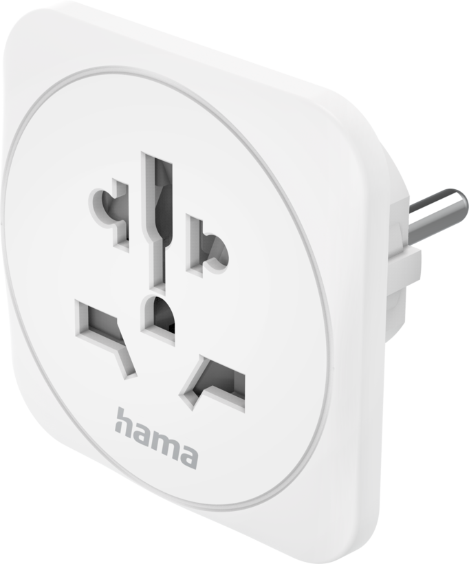Hama "Uni" to Euro Plug Travel Adapter (00223455) kopen