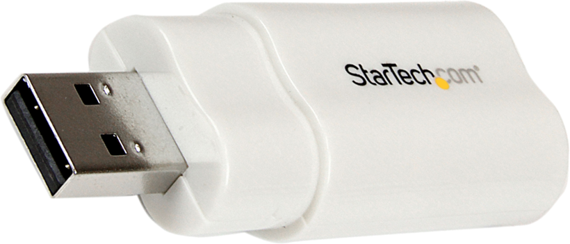 Buy StarTech USB 2.0 Audio Adapter White (ICUSBAUDIO)