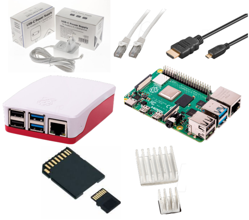 Buy Raspberry Pi 4 Bundle 4GB (PI-4GB-STARTERKIT)