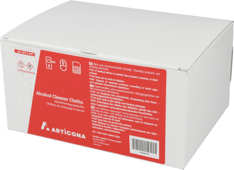 Buy ARTICONA Alcohol-based Cleaner Cloth 40x (4568412)