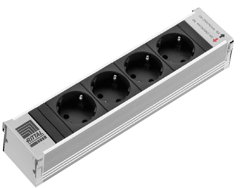 Buy Rittal PSM Socket Module 4x Schuko Black (7856100)