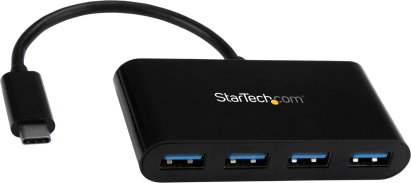Buy StarTech USB Hub 3.0 4-port Black (HB30C4AB)