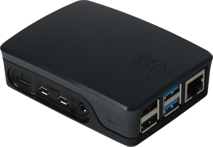 Raspberry Pi 4 Enclosure Black (RB-CASEP4+06B) kopen