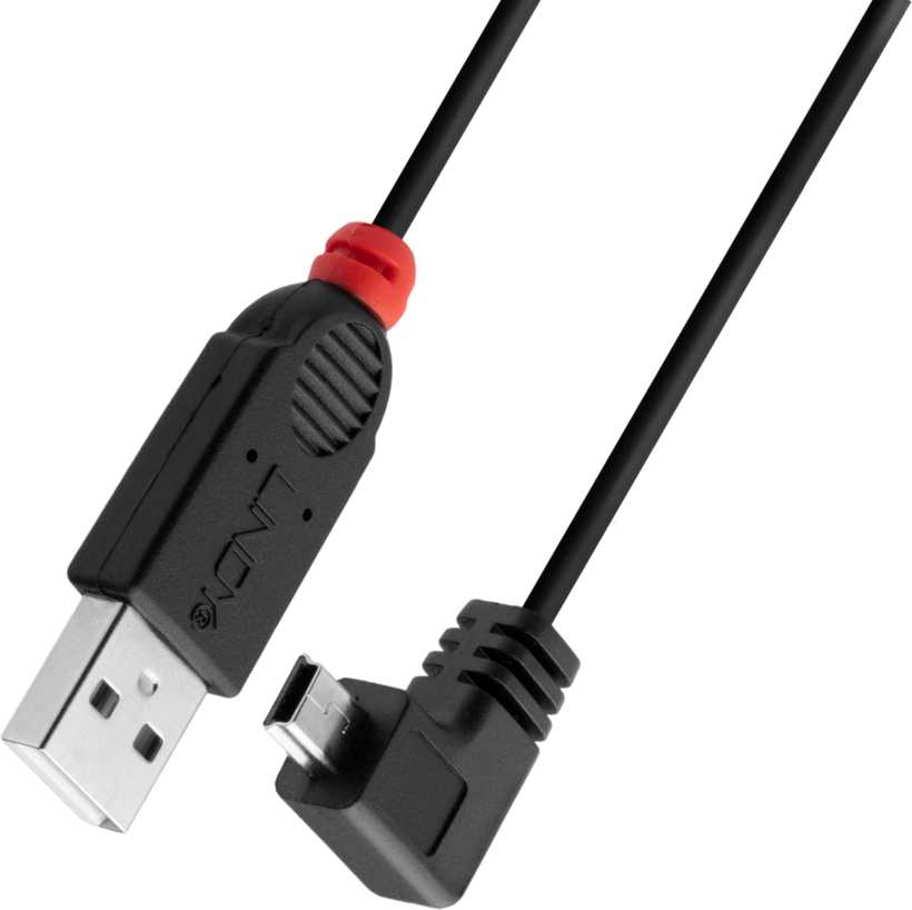 Buy LINDY USB-A to Mini-B Cable 2m (31972)