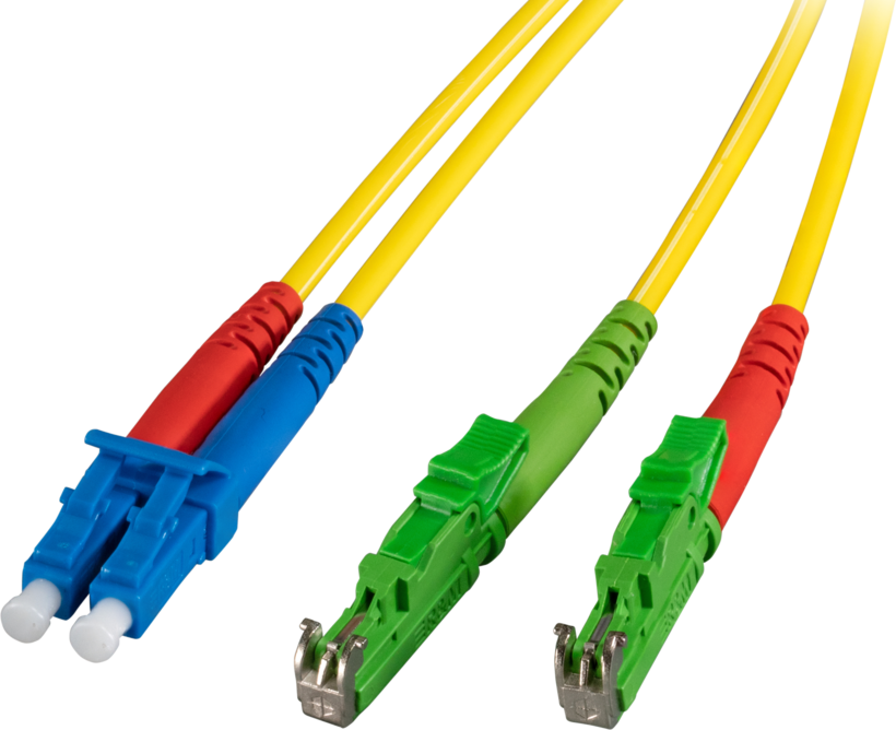 LWL Duplex Patchkabel E2000-LC 1 m 9 µ (O0937.1) kaufen