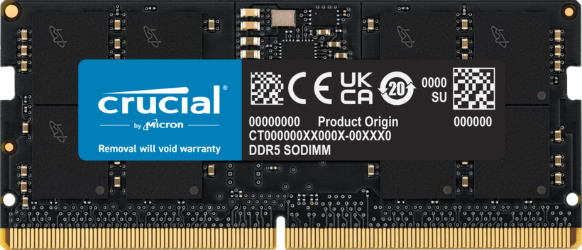 Buy Crucial 8GB DDR5 4800MHz Memory (CT8G48C40S5)