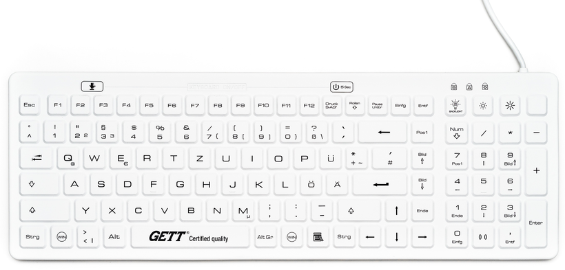 Buy GETT GCQ CleanType Medical Keyboard (KG24229)