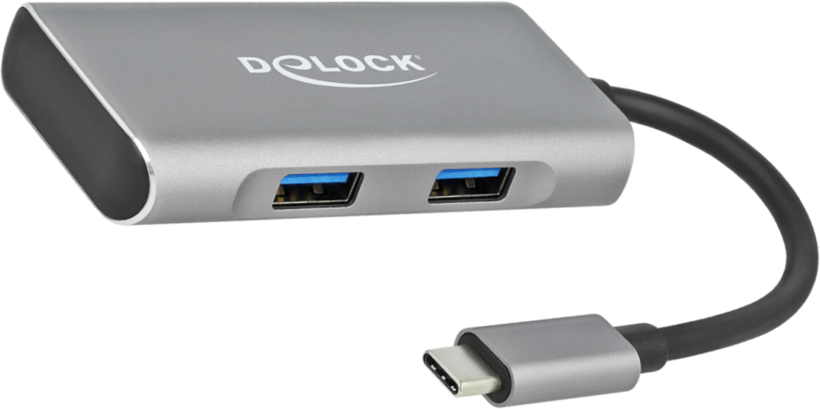 Delock USB Hub 3.1 4-Port schwarz/silber (63260) kaufen