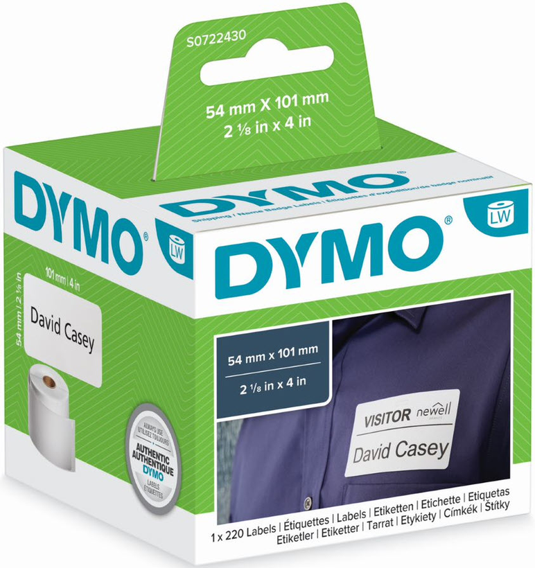 Buy DYMO 54x101mm Shipping Labels White (S0722430)