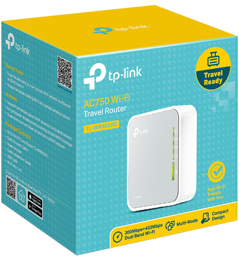 Buy TP-LINK TL-WR902AC Portable WiFi Router (TL-WR902AC)