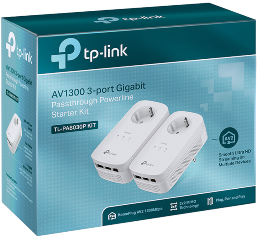 Koupit TP-LINK TL-PA8030P Powerline set (TL-PA8030P KIT)