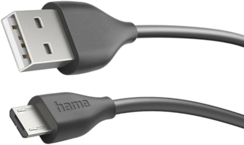 Buy Hama USB Type-A - Micro B Cable 3m (00201588)