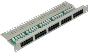 Buy ISDN Patch Panel RJ45 LSA+ 50-port Cat3 (37595.2)