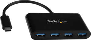 Buy StarTech USB Hub 3.0 4-port Black (HB30C4AB)